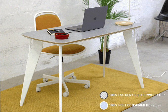 Modern sustainable click together flat pack furniture. DesignNest